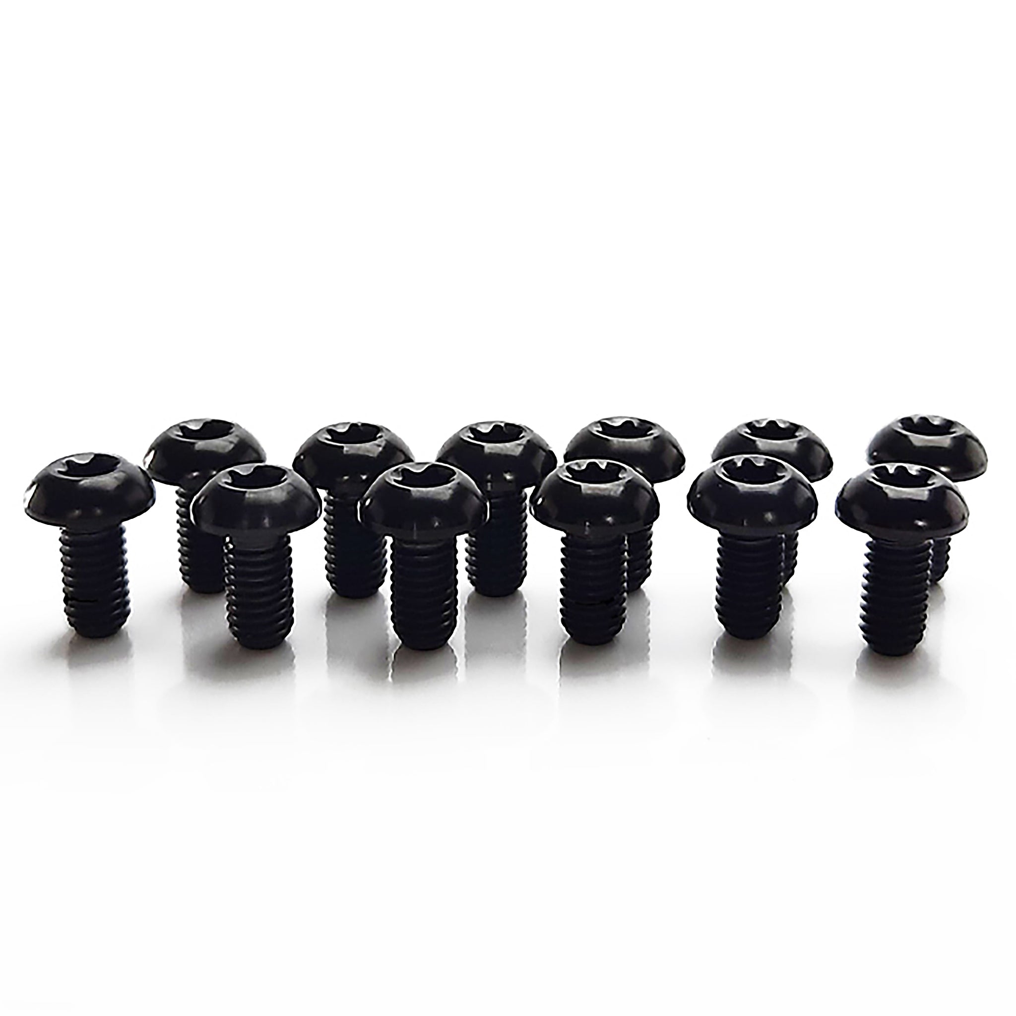 12 Piece Titanium Disc Brake Rotor Bolt Upgrade Kit - Colour option