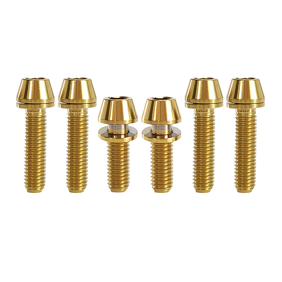 Uberbike Hope Titanium Stem Bolt Upgrade Kits - Anodised Colours