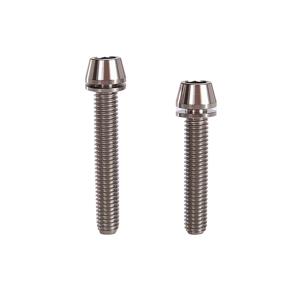 PM6/ 180 and PM7/ 203 Disc Brake Adapter Titanium Mount Bolts - Anodis